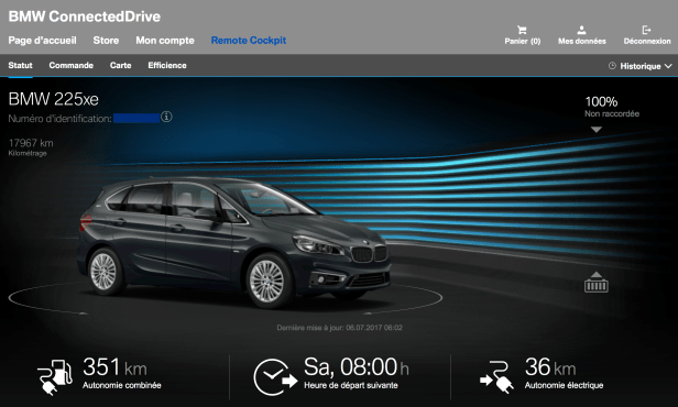 Apps BMW pour ses hybrides rechargeables – BMW Apps for its PHEV line ...